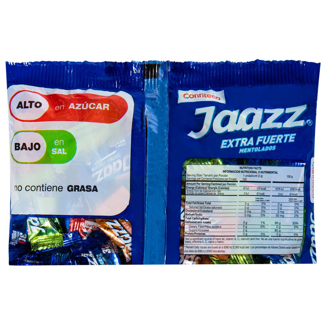 Caramelos Jaazz - 100 Unidades - 914866