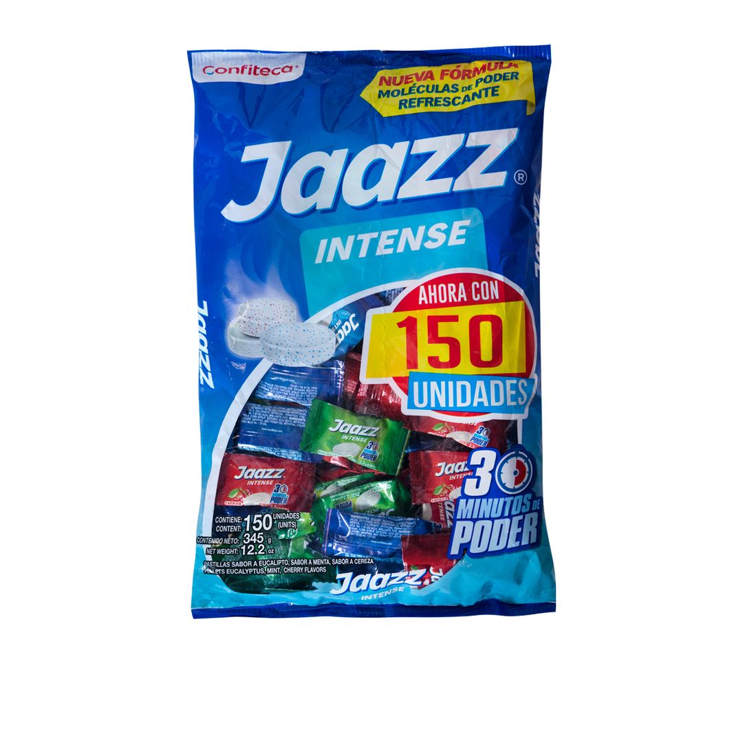 Caramelos Jaazz Intense - 150 Unidades - 914985
