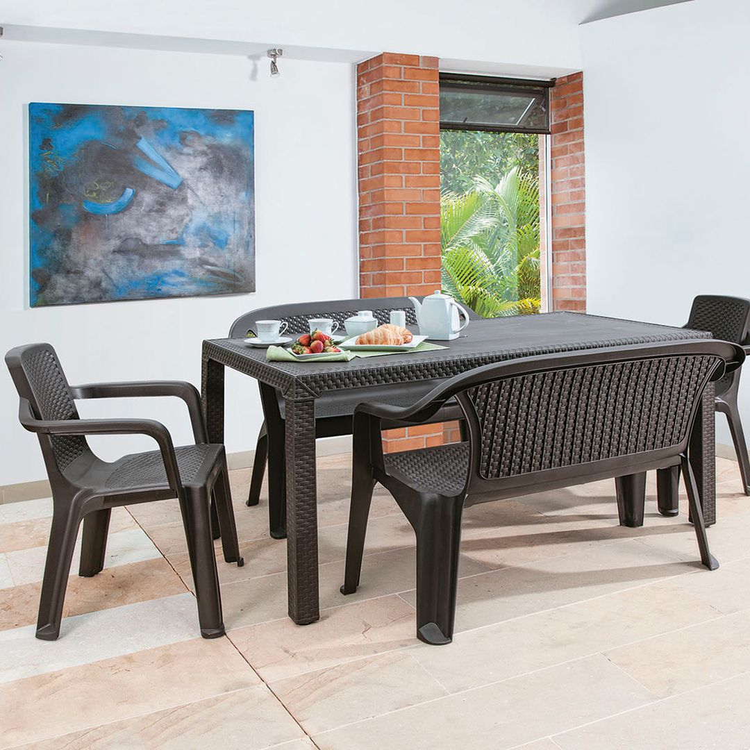 Mesa Rimax Eterna Wengue 6 Puestos - 915065