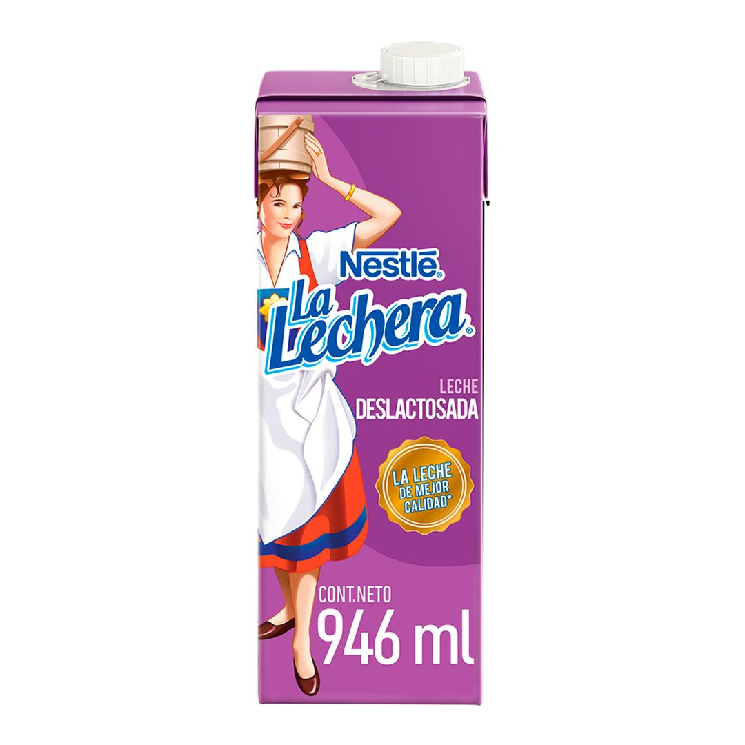 Leche La Lechera Deslactosada Cartón 946ml - 916237
