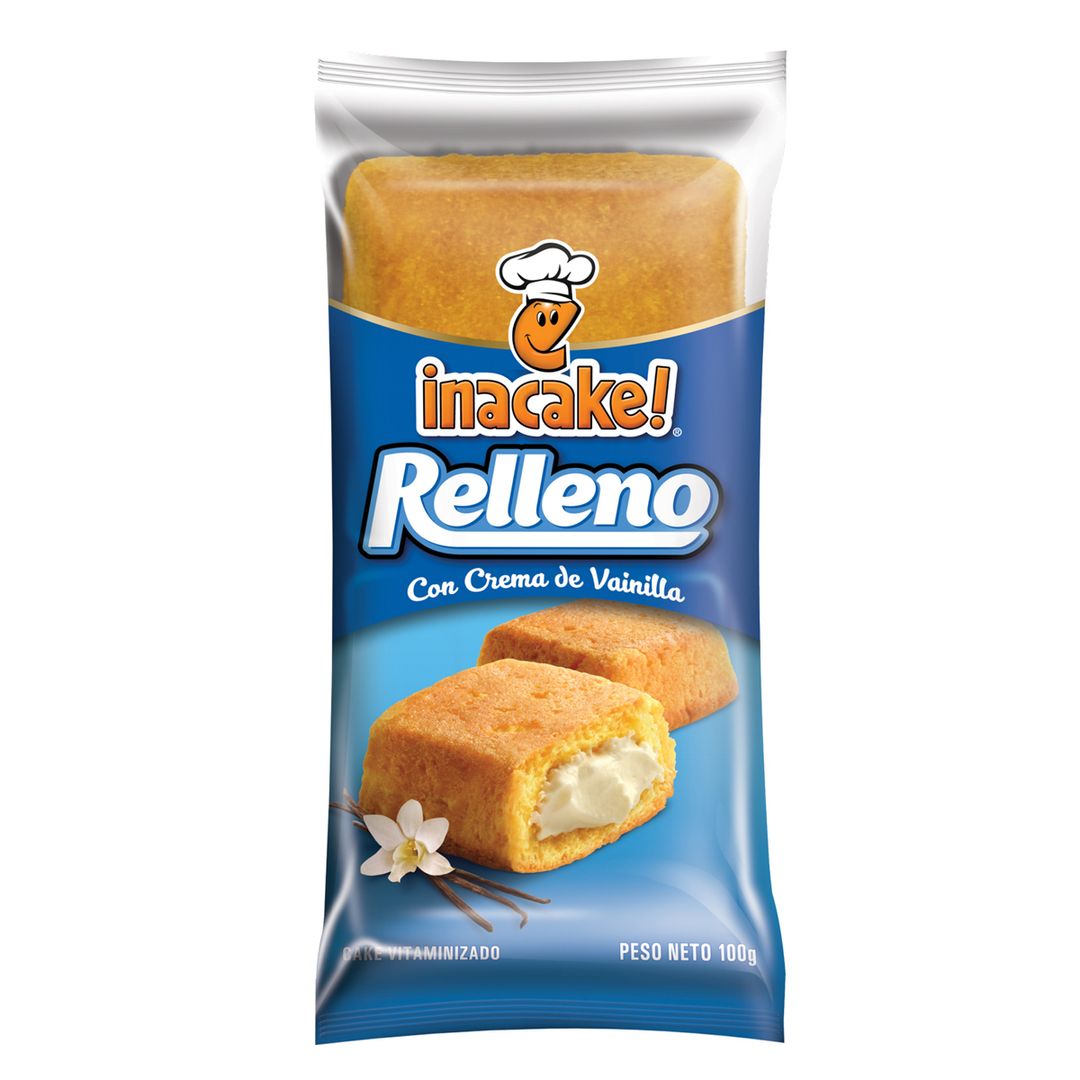 Cake Relleno Inacake Vainilla 100g - 917093