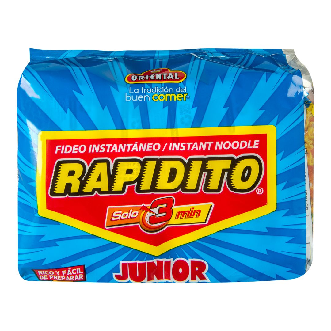 Pack 6 Uds Fideos Instantáneos Rapidito Sabor a Pollo 50g - 919302