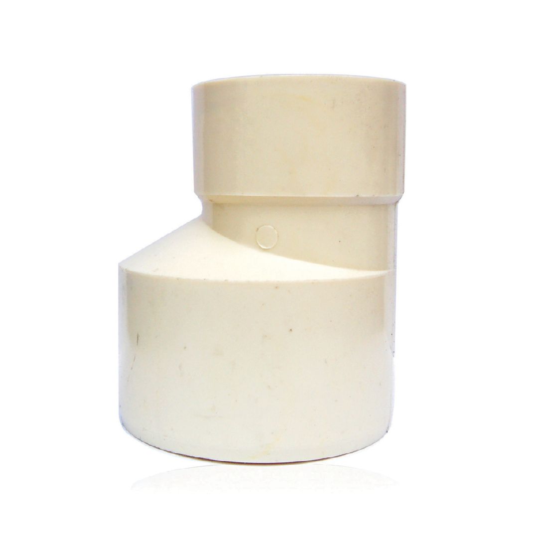 Reductor de Desagüe Excéntrico 3 -2 (75-50mm) PVC - 919326