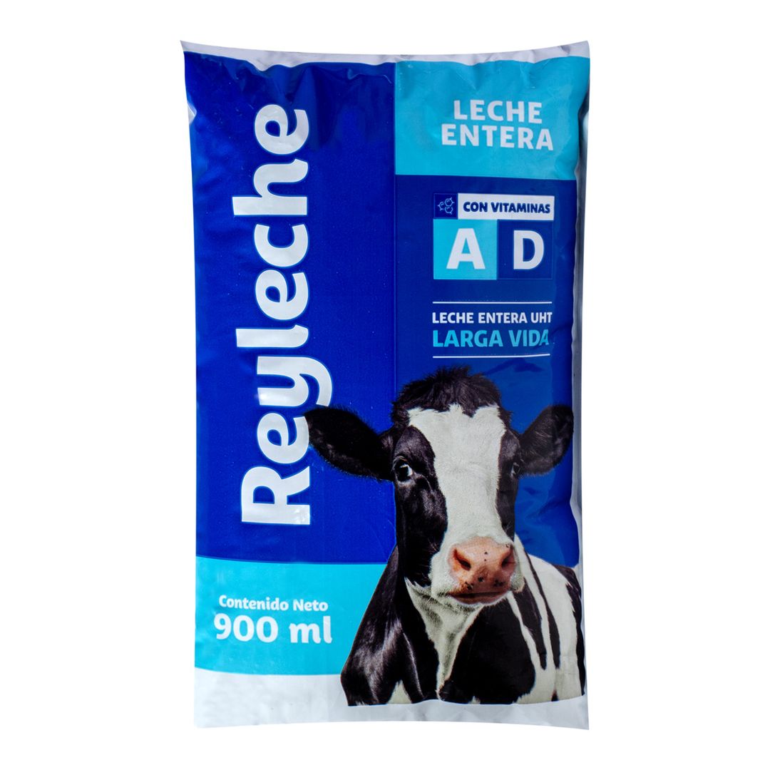 Leche Entera Reyleche Ultrapasteurizada Funda 900ml - 920854