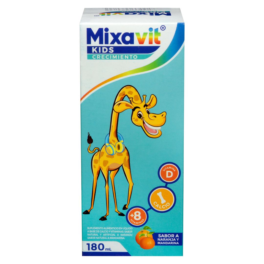 Jarabe Mixavit Kids Multivitaminico Crecimiento 180ml - 921016