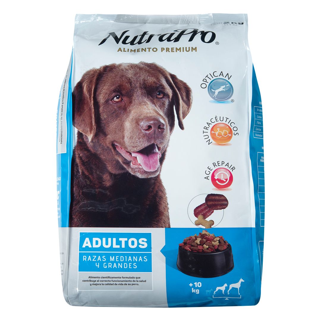 Alimento para Perro NutraPro Adulto Razas Medianas y Grandes 2kg - 921254
