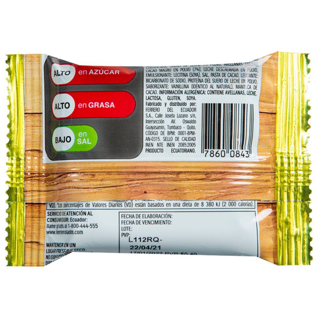 Galleta Hanuta Wafer Rellena 22g - 921448