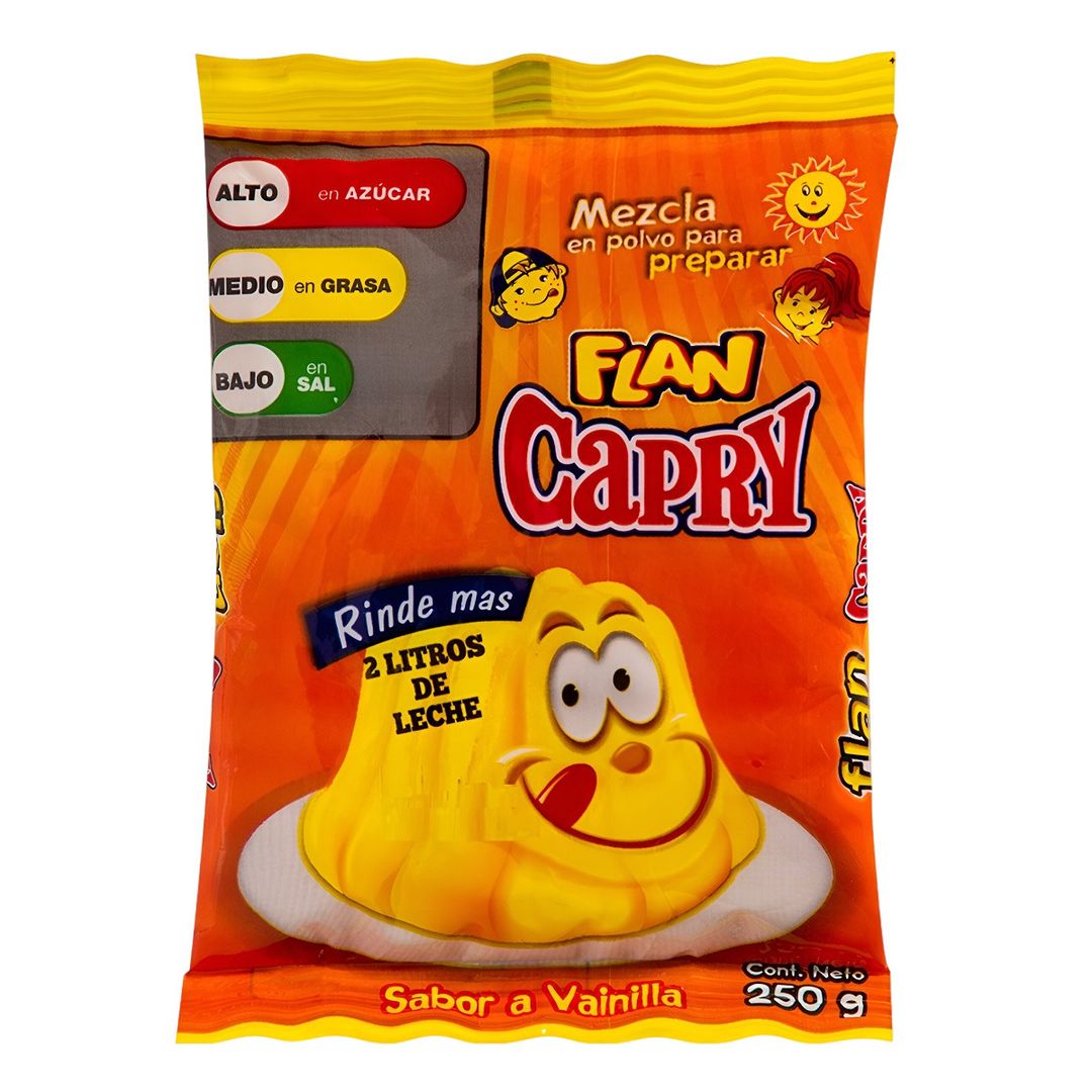 Flan Capry Vainilla 250g - 921499