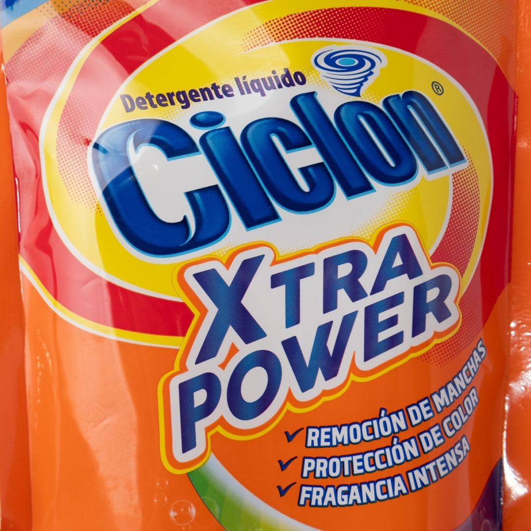 Detergente Líquido Ciclón Xtra Power Doypack 300 ml - 921581
