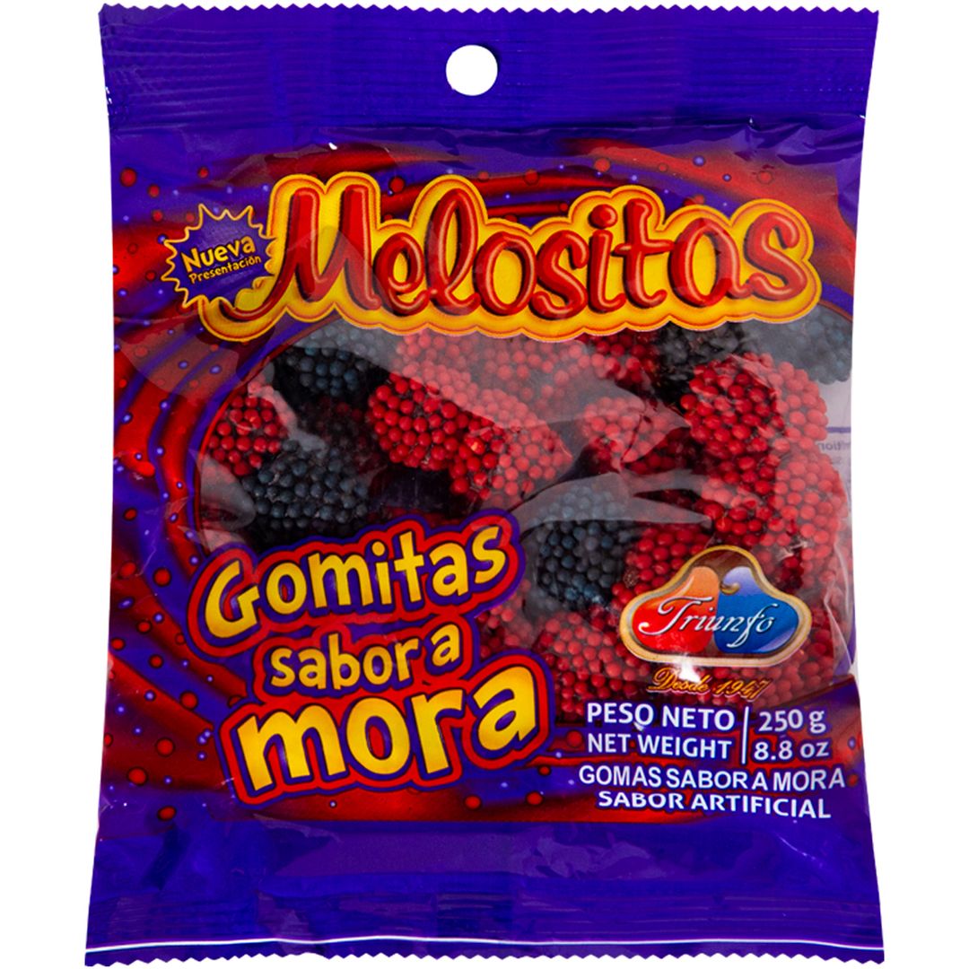 Gomitas Triunfo Melositas Mora 250g - 921593