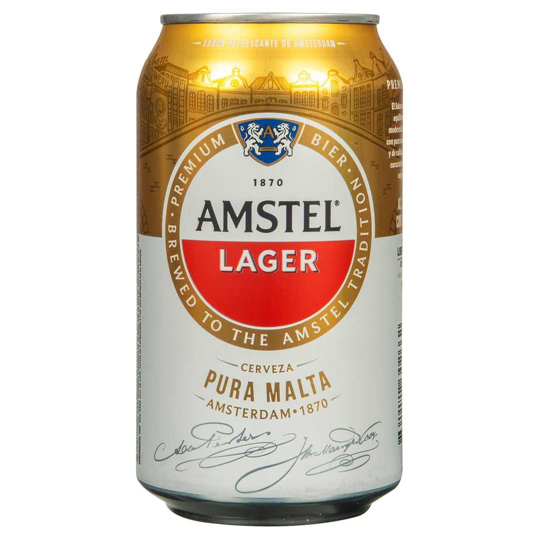Six Pack Cerveza Amstel Lata 355ml - 922263