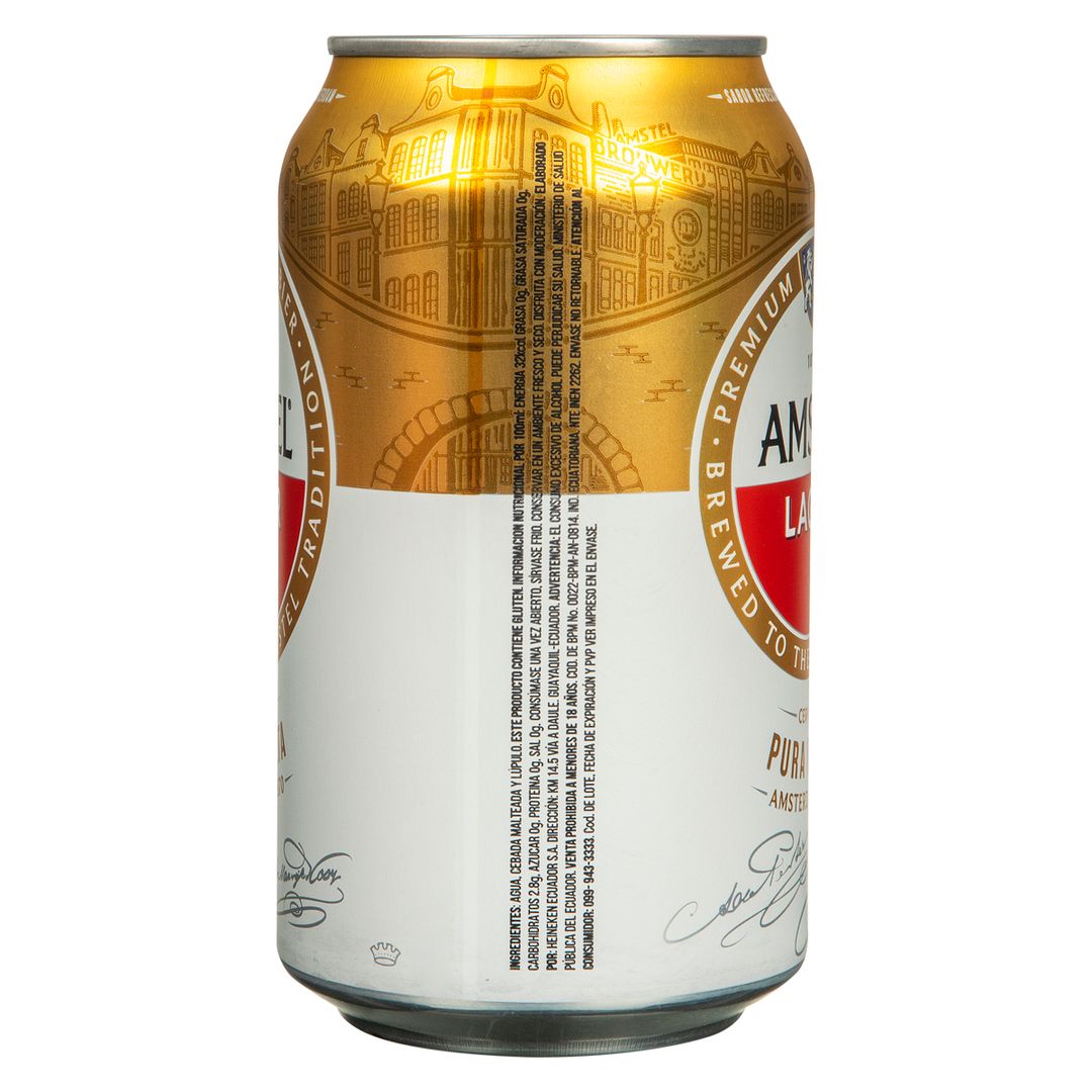 Six Pack Cerveza Amstel Lata 355ml - 922263