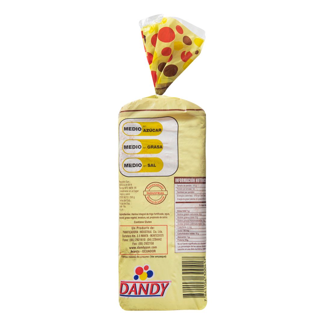 Pan Mini Molde Dandy Integral 250g - 922373