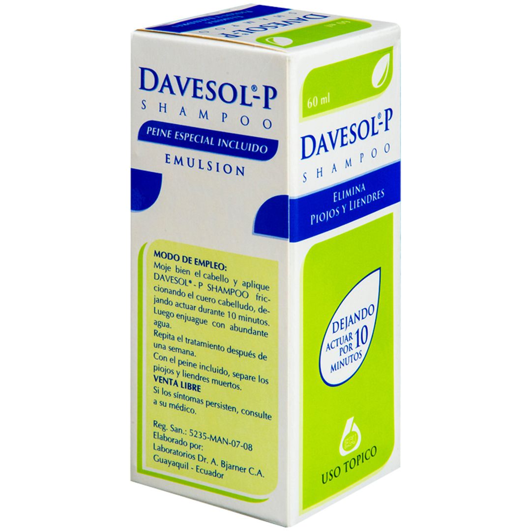 Shampoo Davesol 60ml - 922717
