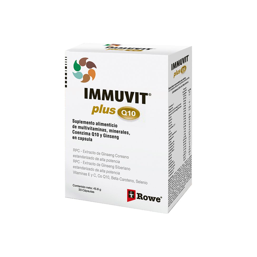 Cápsulas Immuvit Plus Q10 - 30 Unidades - 922781