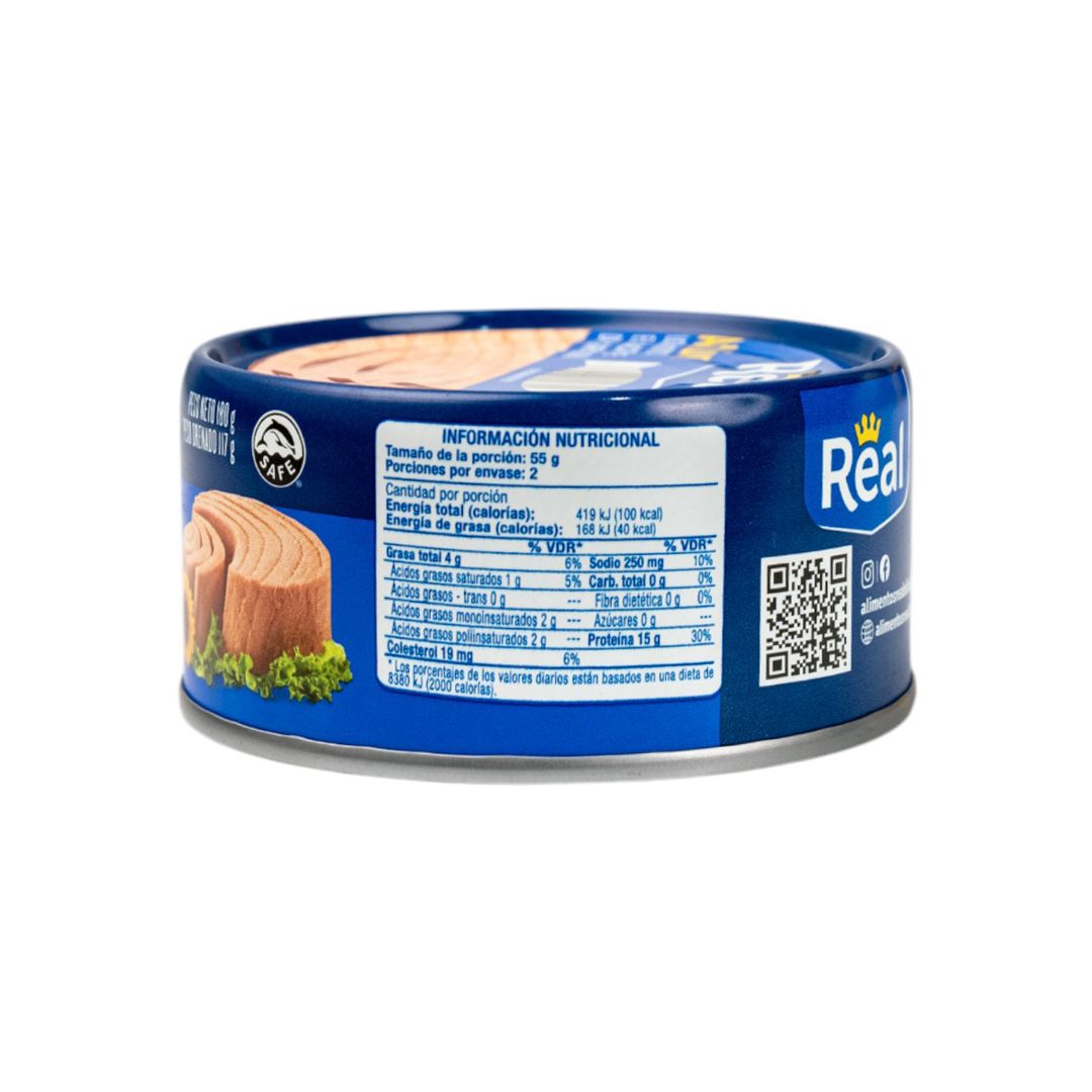 Pack 4 Uds Atún Real Lomitos en Aceite de Girasol 160g - 923124
