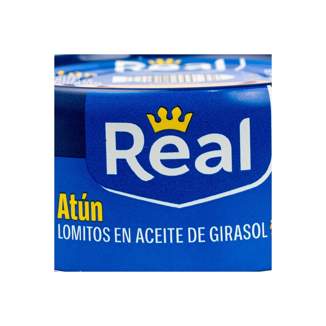 Pack 4 Uds Atún Real Lomitos en Aceite de Girasol 160g - 923124