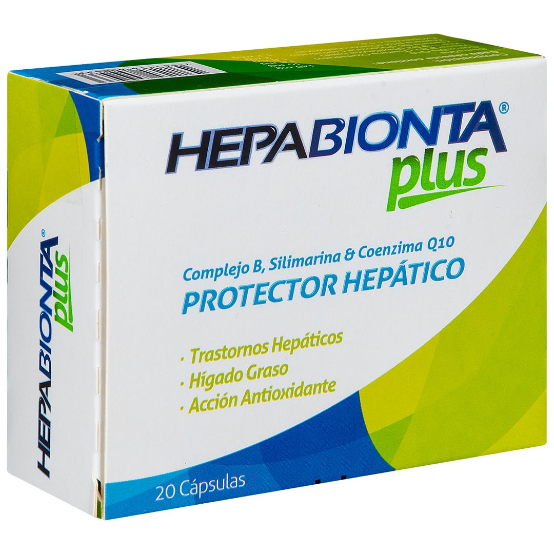 Hepabionta Plus - 20 Cápsulas - 924043