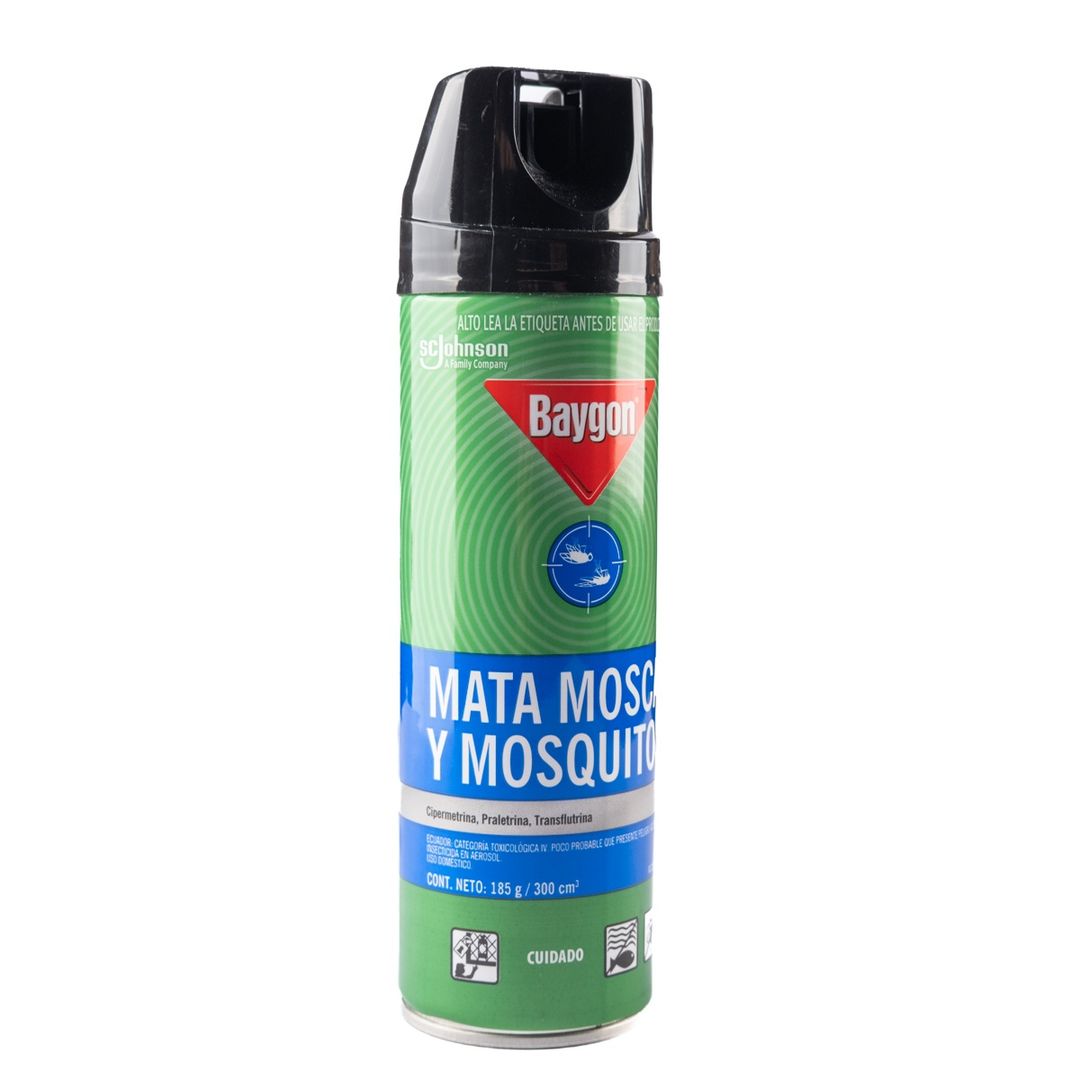 Insecticida en Aerosol Baygon Azul Mata Insectos Voladores 300ml - 925839
