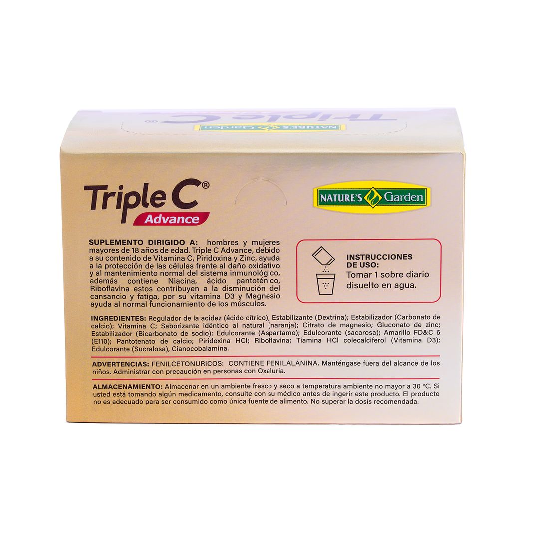 Triple C Advance Nature’s Garden - 20 Sobres - 926172