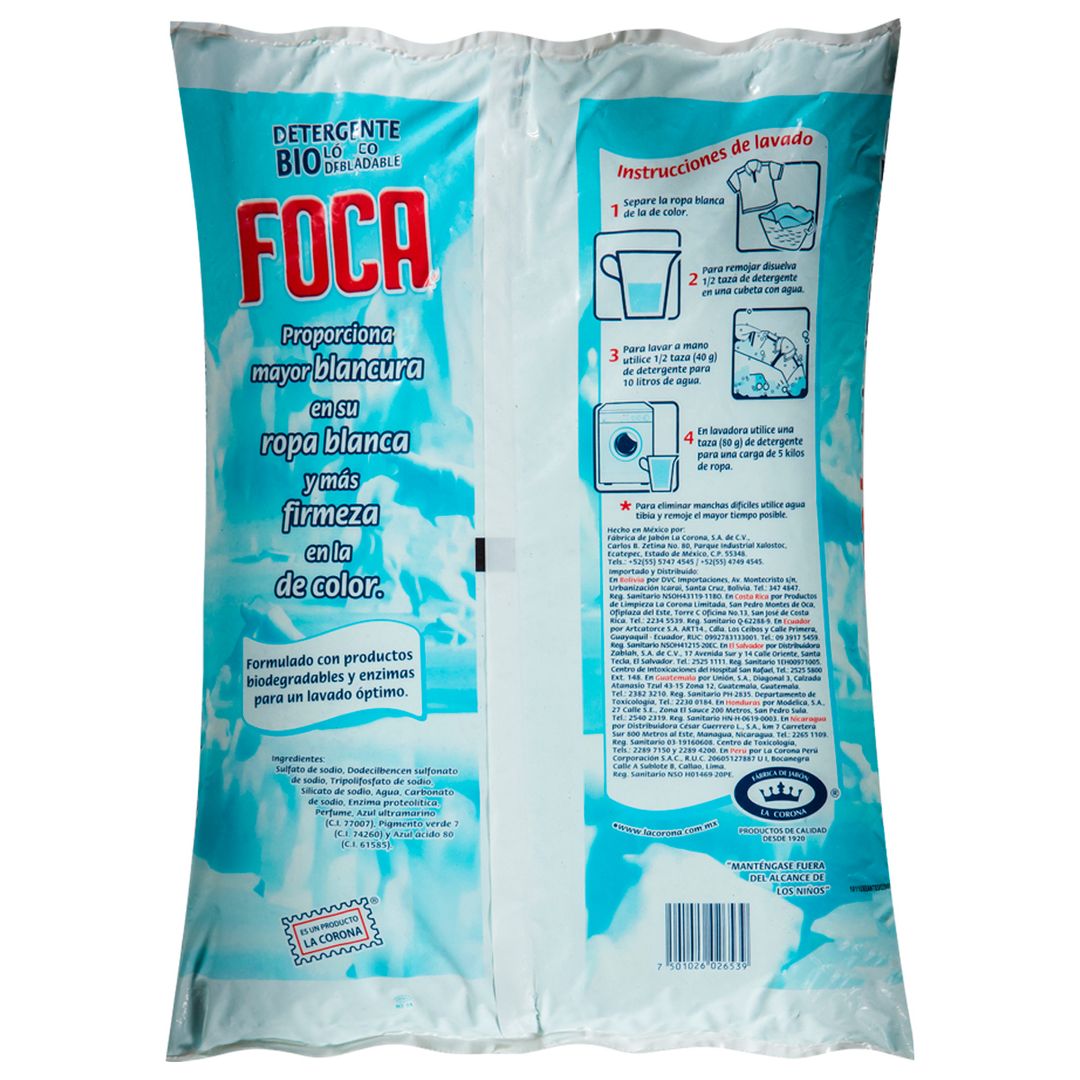 Detergente en Polvo Foca 1kg - 925183