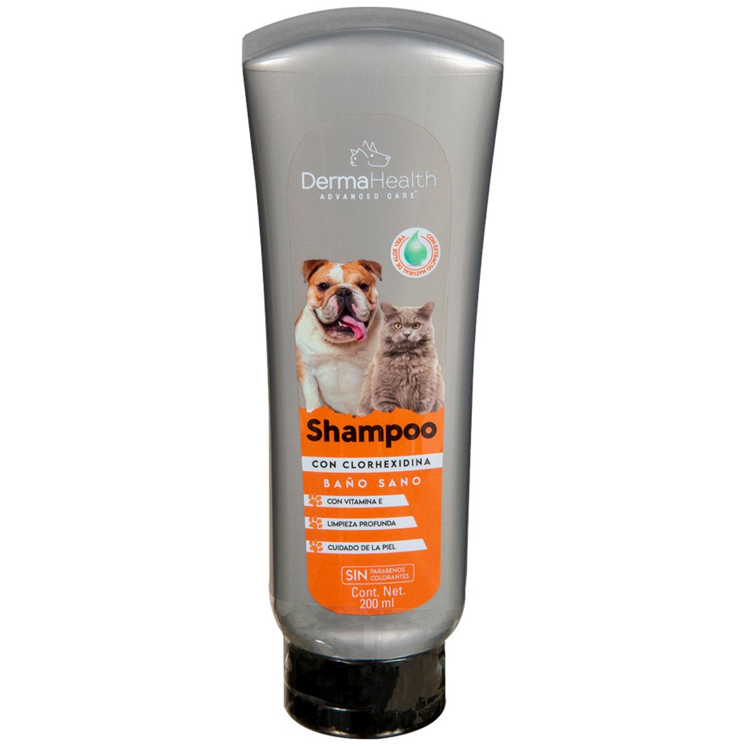 Shampoo para Mascotas Baño Sano Dermahealth Advance Care 200ml - 925489