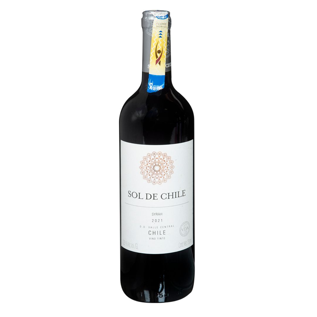 Vino Sol de Chile Syrah 750ml - 925718