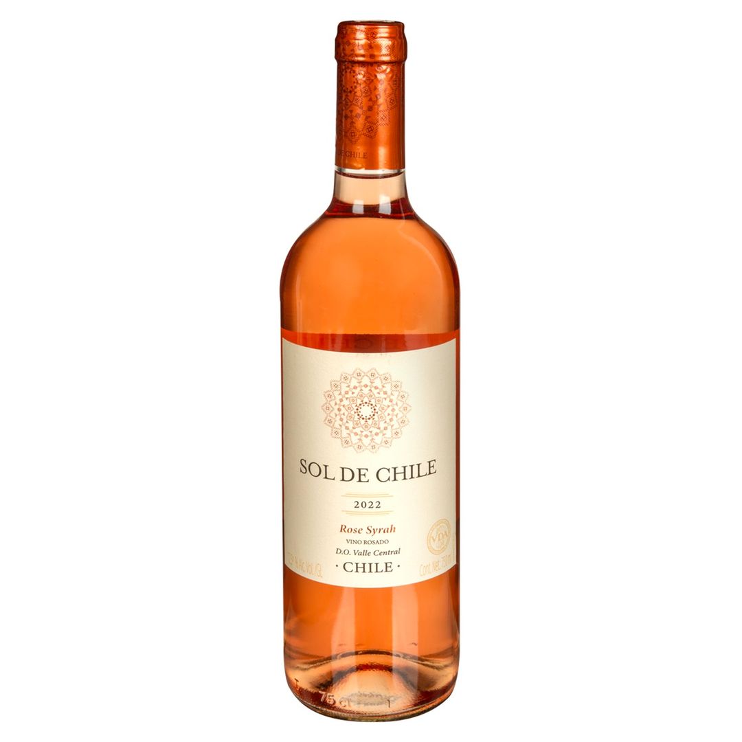 Vino Rosé Sol de Chile Rose Syrah 750ml - 925725
