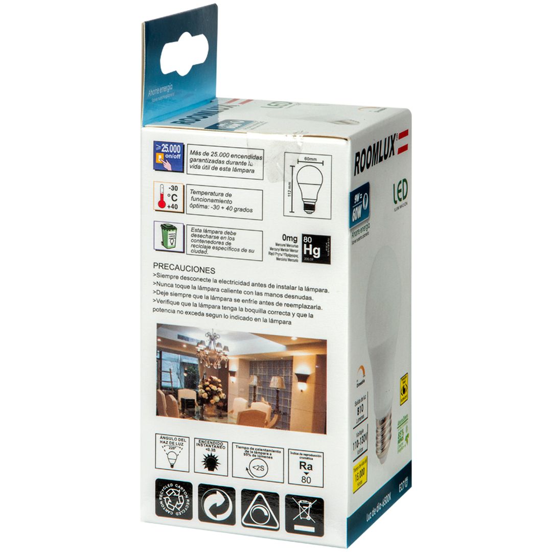 Foco Led Roomlux 9W E27 Dimerizable - 942403