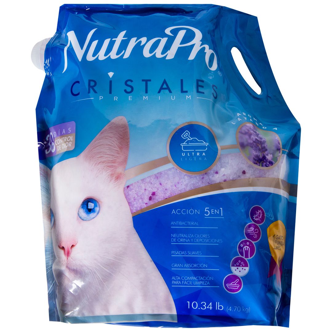 Arena para Gato NutraPro Cristales 4.70kg - 926712