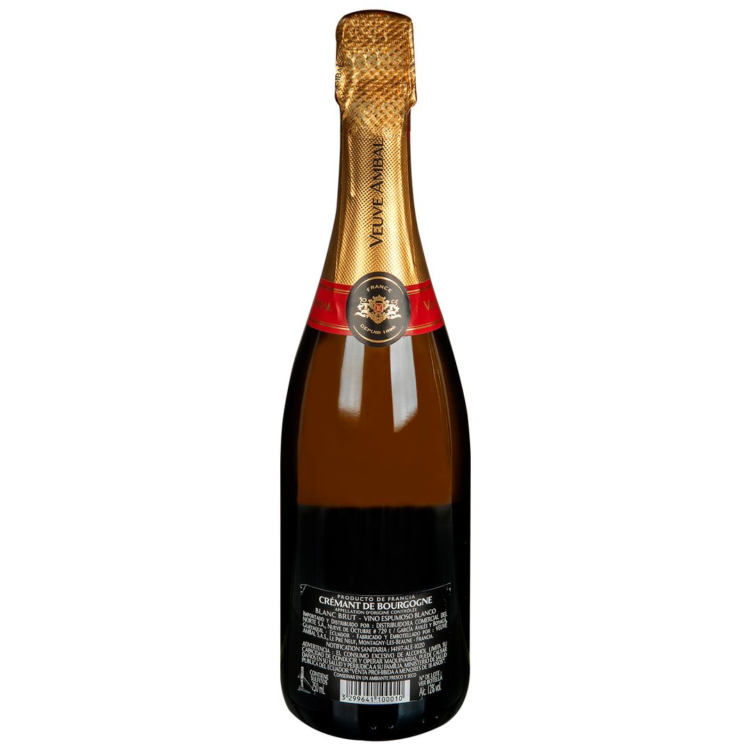 Espumante Blanco Veuve Ambal Crémant de Bourgogne Brut 750ml - 927166