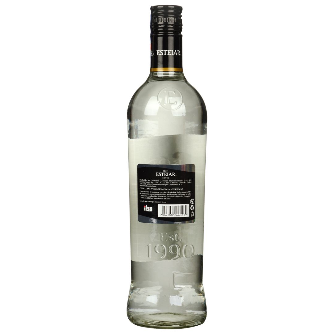 Ron Estelar Silver 750ml - 927563