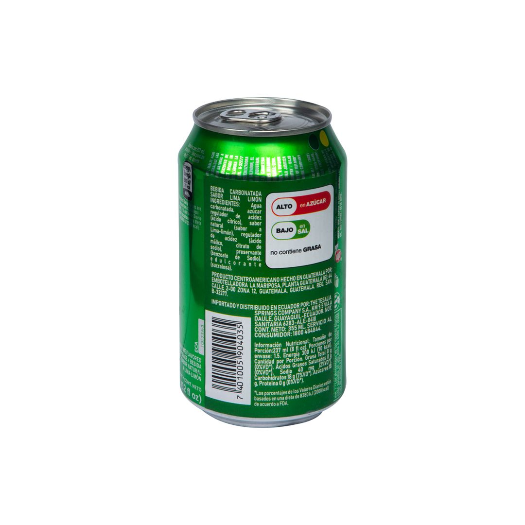 Cola 7up en Lata 355ml - 942560