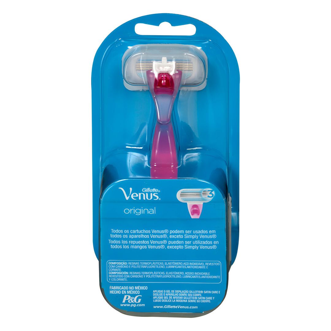 Máquina para Afeitar Recargable Gillette Venus Original - 942561