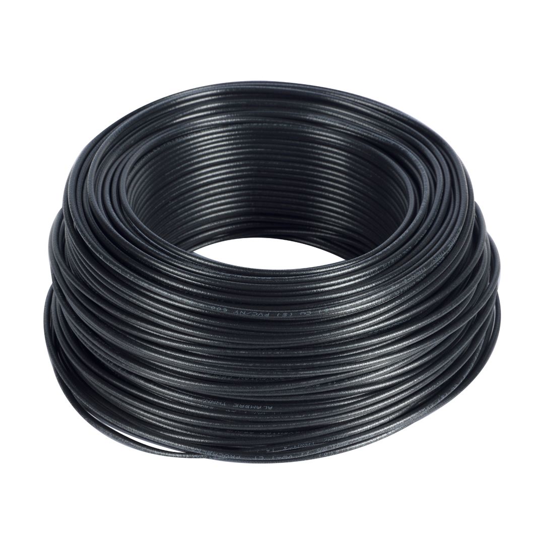 Cable Sólido THHN/THWN Cablec Calibre 12AWG100M Negro - 946055