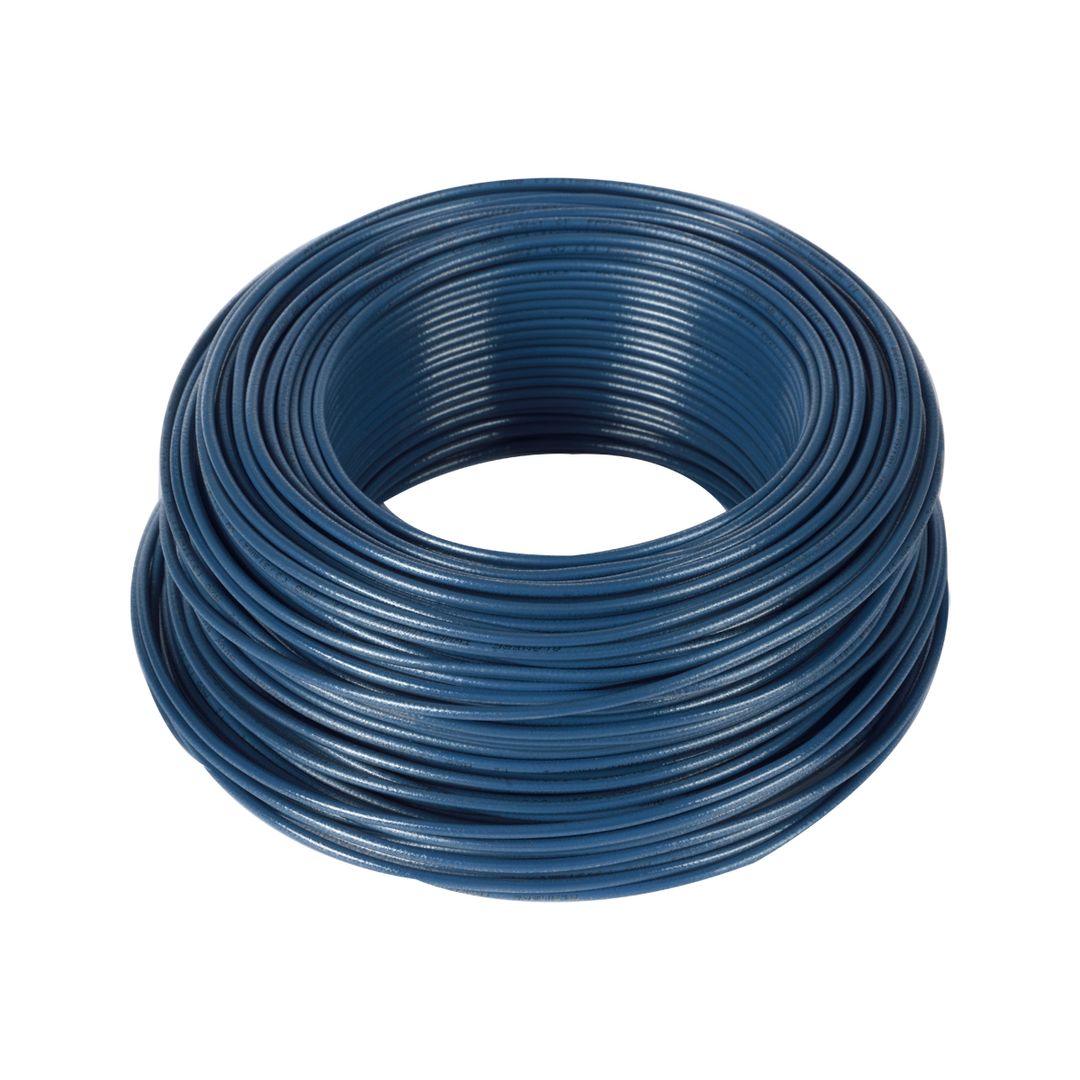 Cable Sólido THHN/THWN Cablec Calibre 12AWG100M Azul - 946058