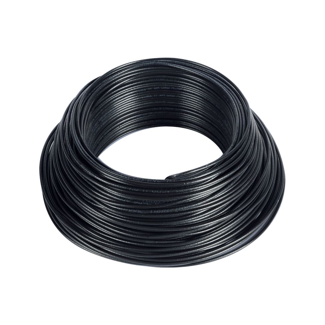 Cable Sólido THHN/THWN Cablec Negro Calibre 14AWG - 100m - 946059