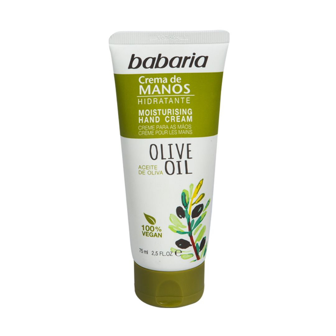 Crema para Manos Babaria Aceite de Oliva 75ml - 947175