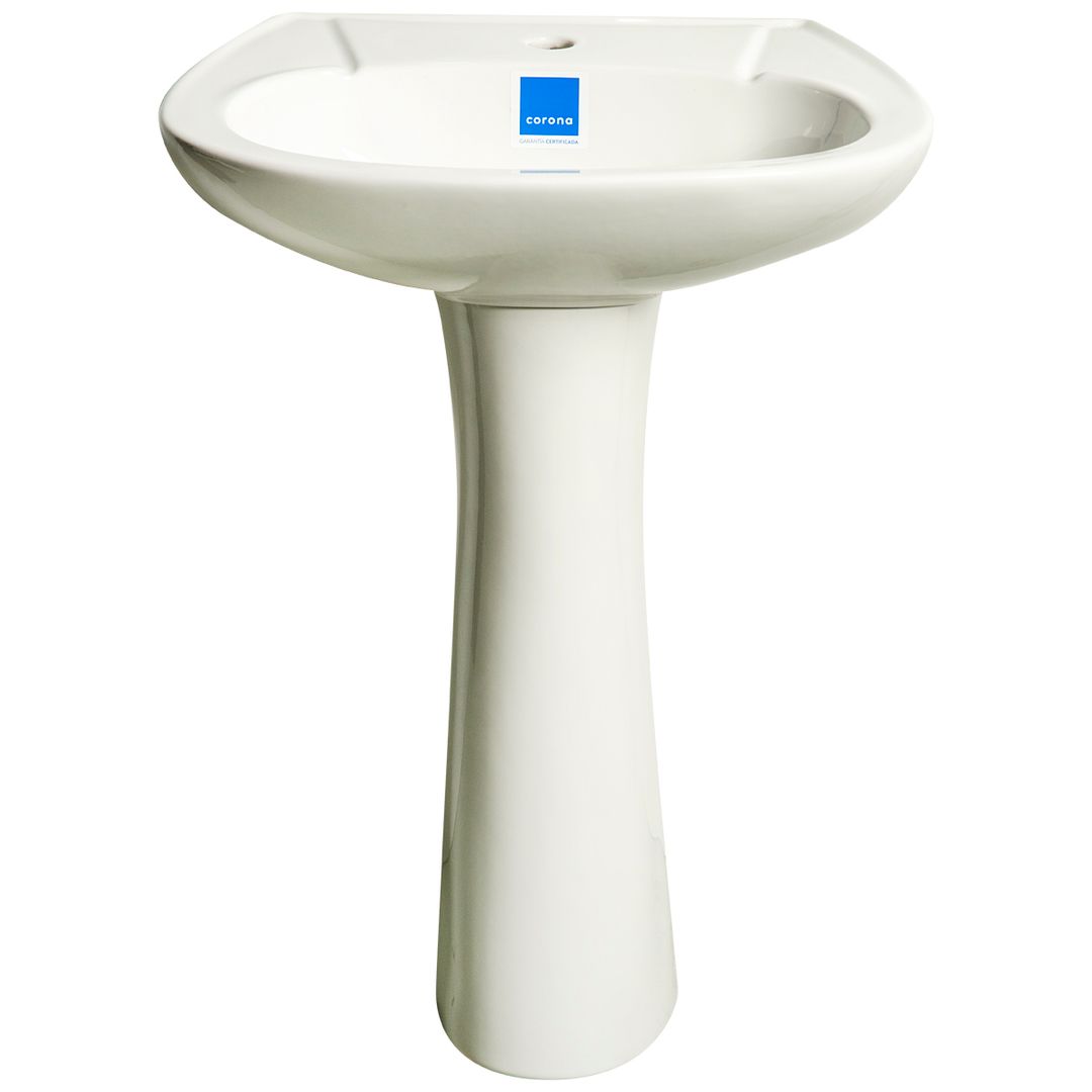 Lavamanos Maximo Corona con Pedestal Blanco - 947483