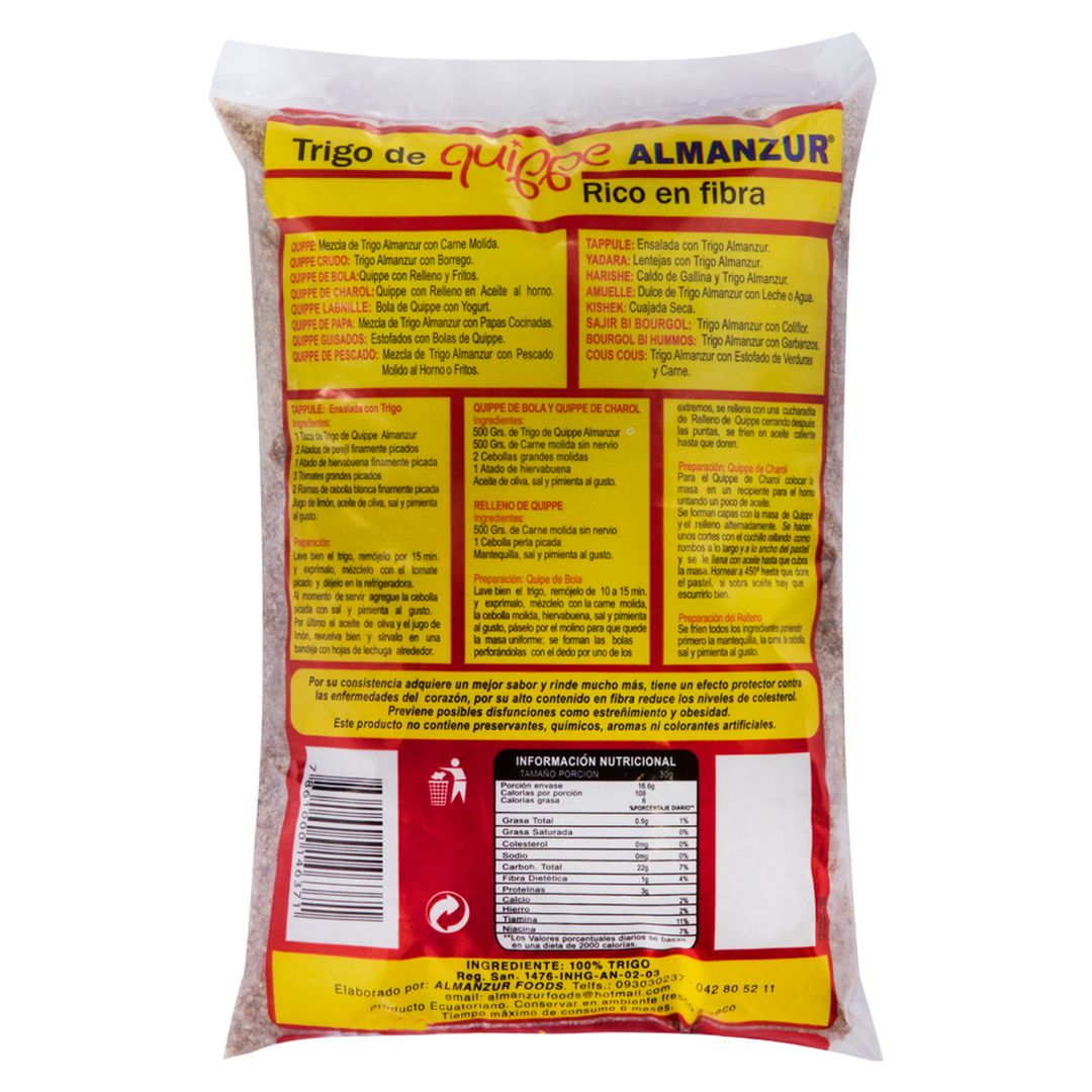 Trigo de Quipe Almanzur 500g - 947733