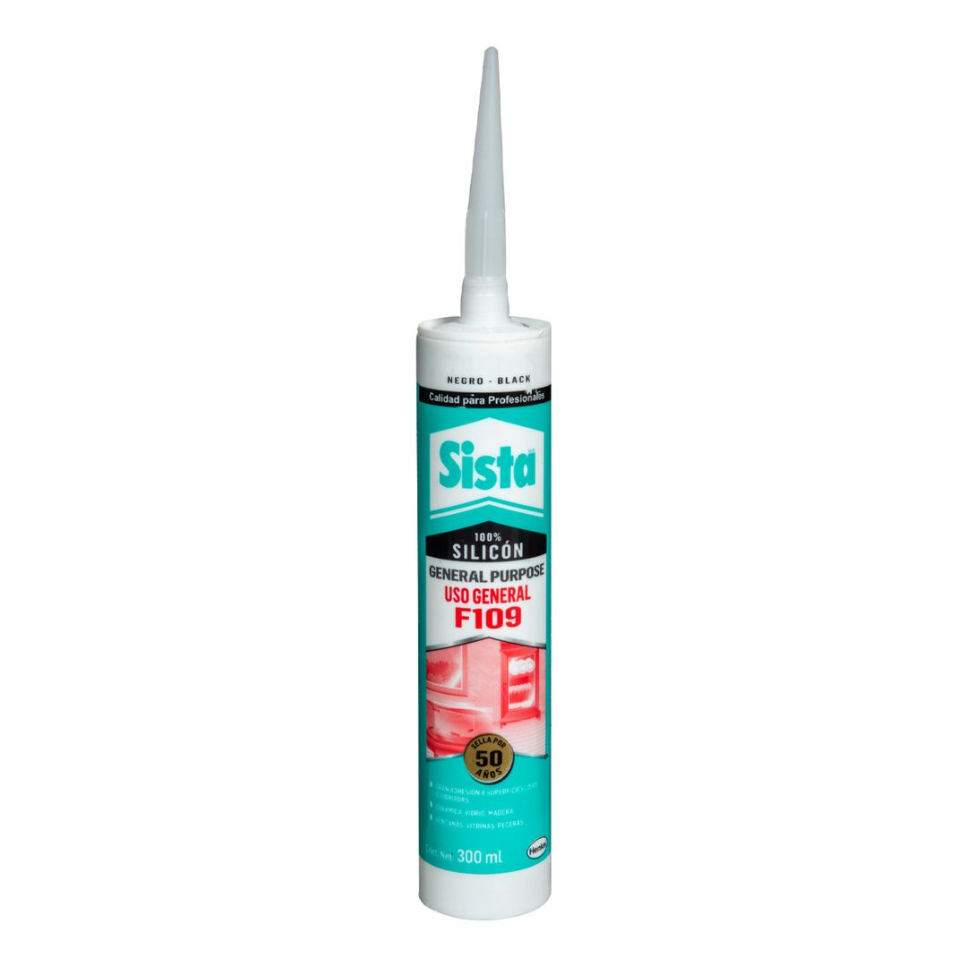 Silicon Negro Sista 300ml - 947808