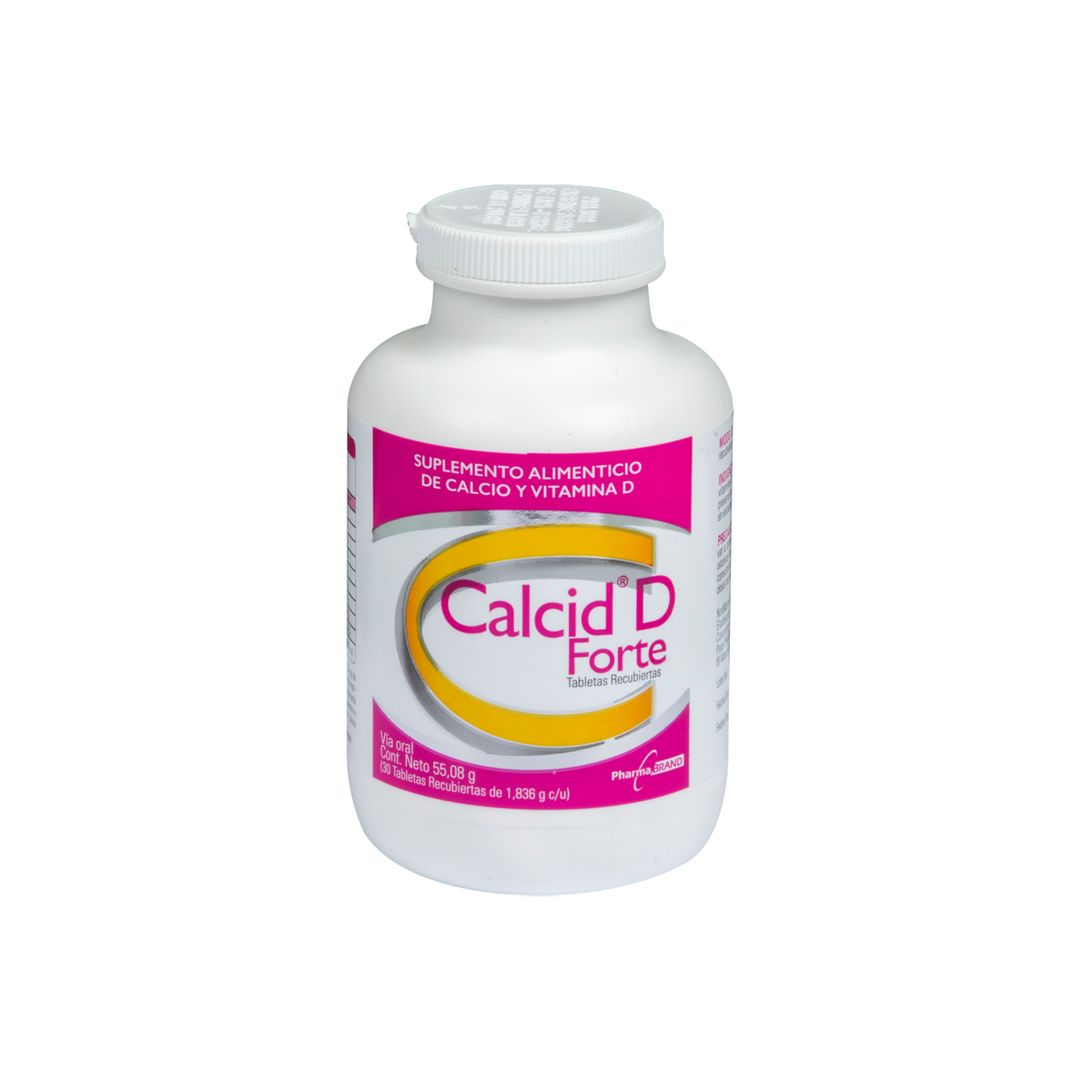 Tabletas Calcid D Forte - 30 Unidades - 947950
