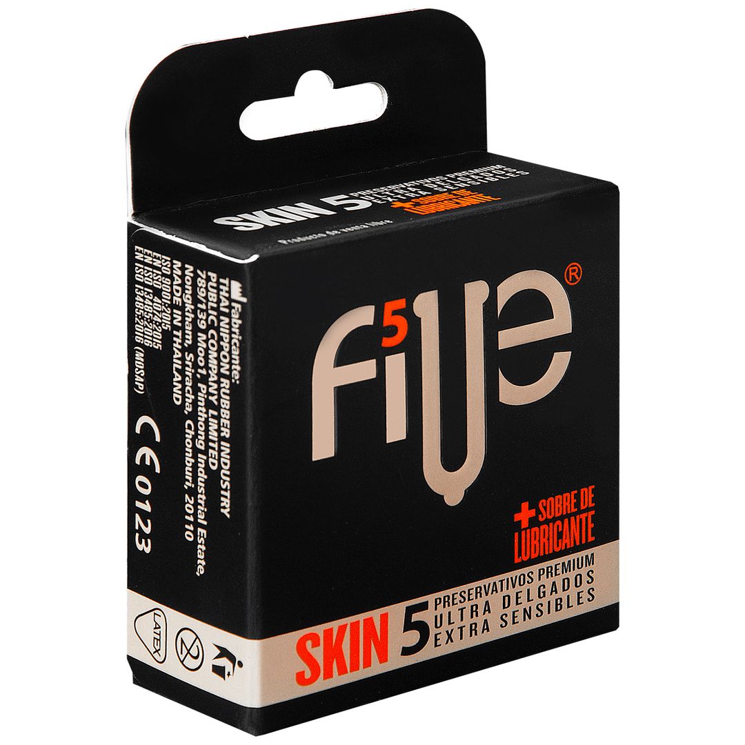 Pack 5 Uds Preservativo Five Skin - 949300