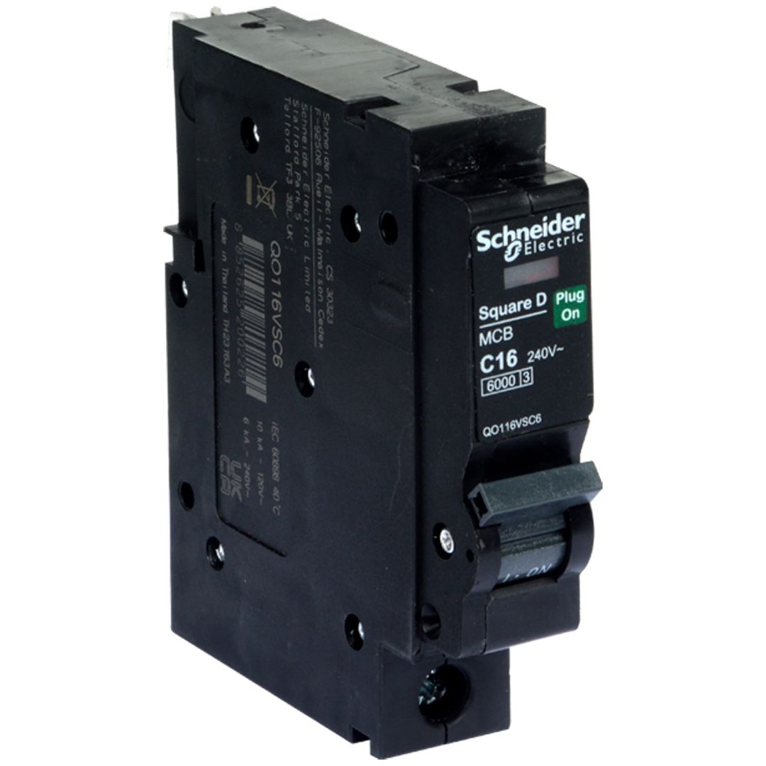Breaker Enchufable Square D 1P 16A QO-116 - 950418