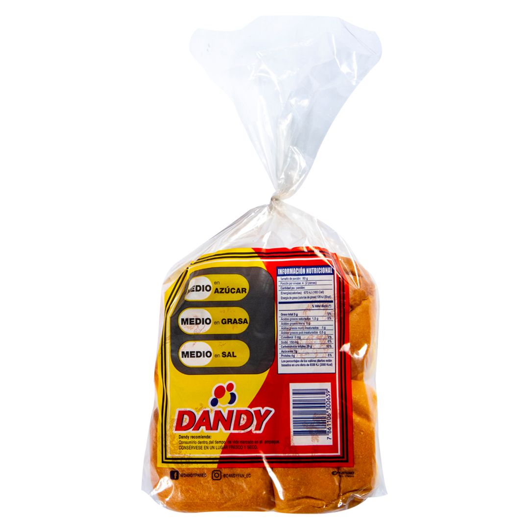 Pan Dandy Mixto 200g - 950476