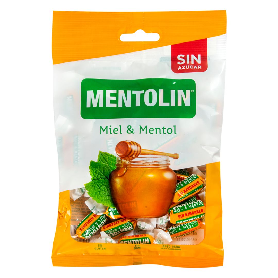 Caramelo Mentolin de Miel y Mentol sin Azúcar - 950523