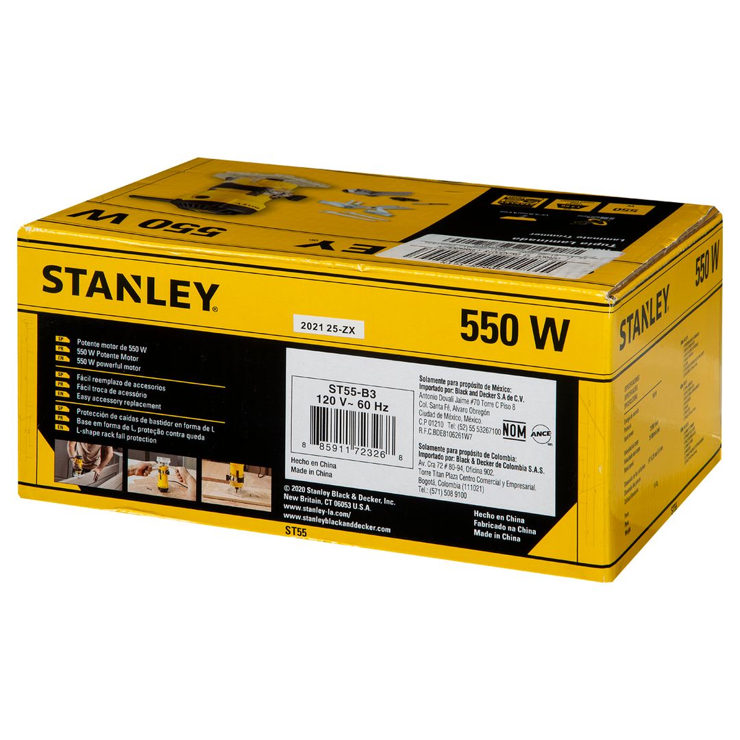 Router Rebordeador Stanley 550W - 952538