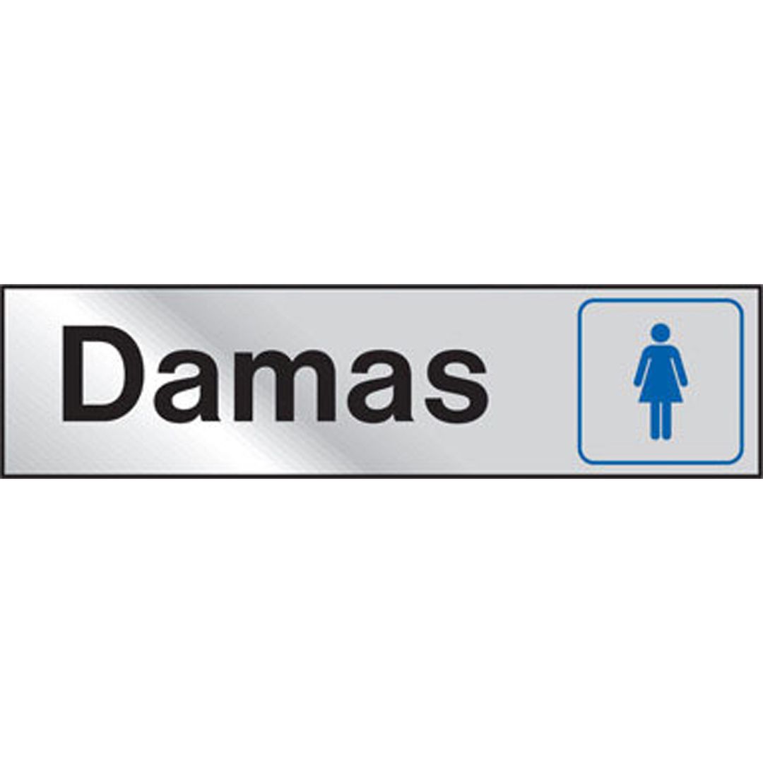 Letrero Hy-Ko Adhesivo de Damas Gráfico - 952621
