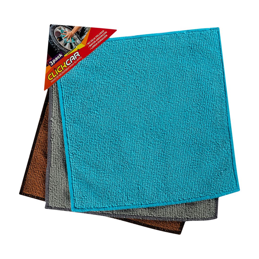 Pack Mini Paños de Microfibra Click 3 Und - 954244