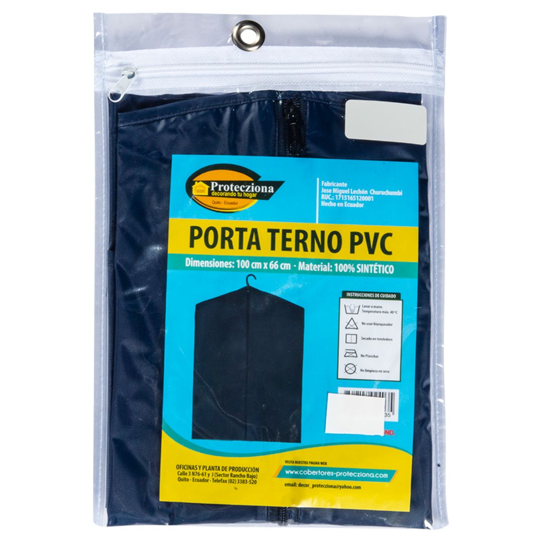 Porta Terno Pvc 100x66cm - Varios Colores - 955354